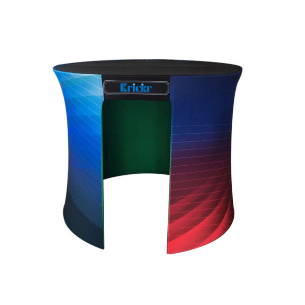 98.4inch Round 360 Photo booth Enclosure – kricikr 360 Photo Booth